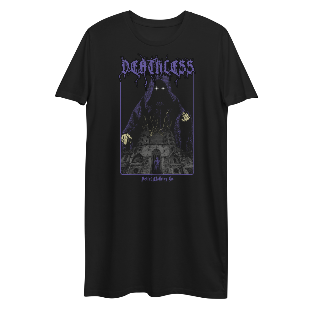 Deathless Organic cotton t-shirt dress – Belial Clothing Co.